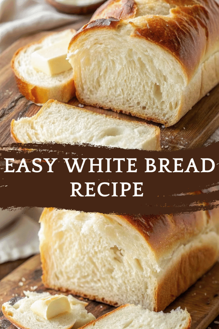 Easy White Bread Recipe – Soft, Fluffy & Bakery Style - The Food Journal