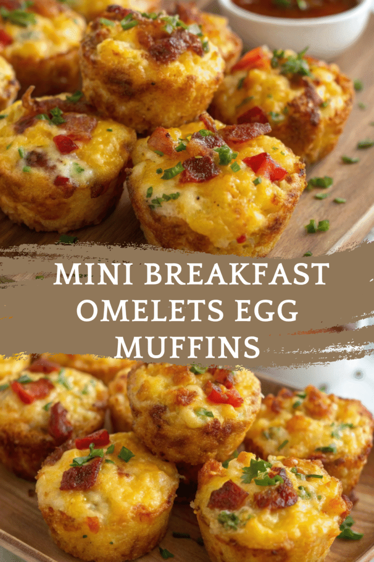 Mini Breakfast Omelets Egg Muffins With A Tater Tot Crust – The ...