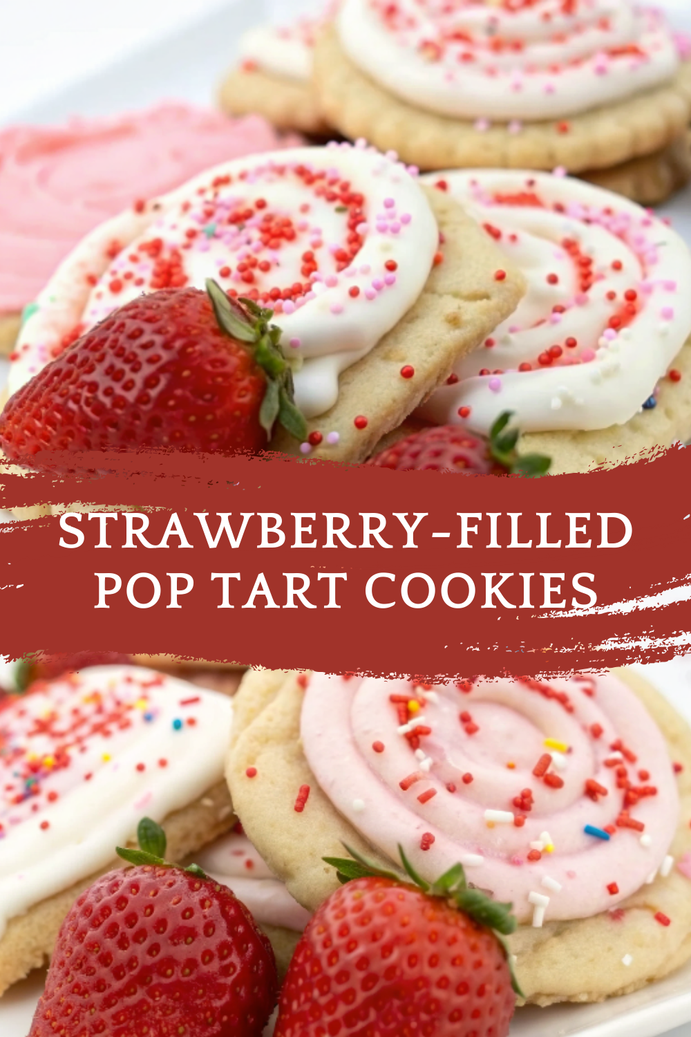 Heart-Shaped Mini Pies & Pie Pops with Strawberry and Chocolate Filling ...